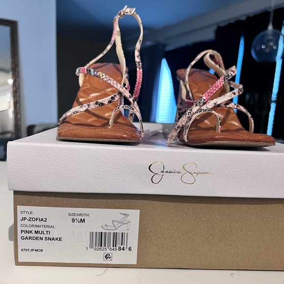 Jessica Simpson | Shoes | Jessica Simpson Snake Heel | Poshmark